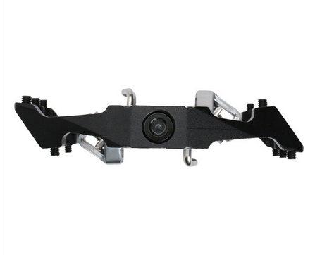 HT X2 DH Race Pedals - Dual Sided Clipless with Platform, Aluminum, 9 ...